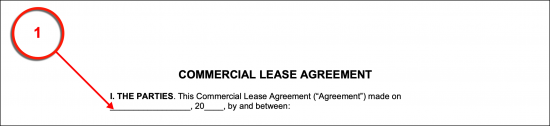 Free Commercial Lease Agreement Template - Word | PDF – eForms