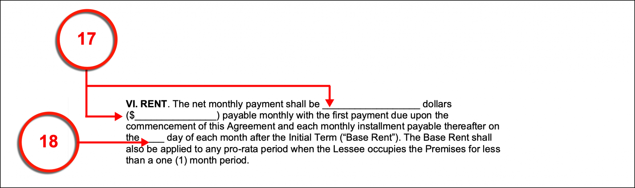 Free Commercial Lease Agreement Template - Word | PDF – eForms