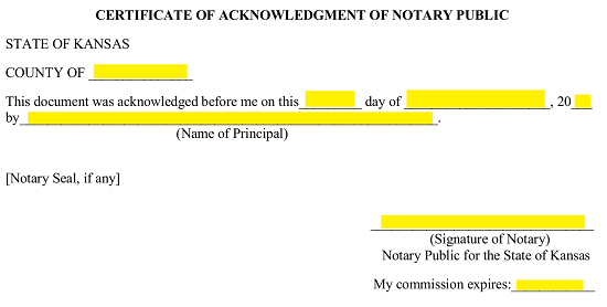 Free Kansas Power of Attorney Forms - PDF | Word | eForms – Free ...
