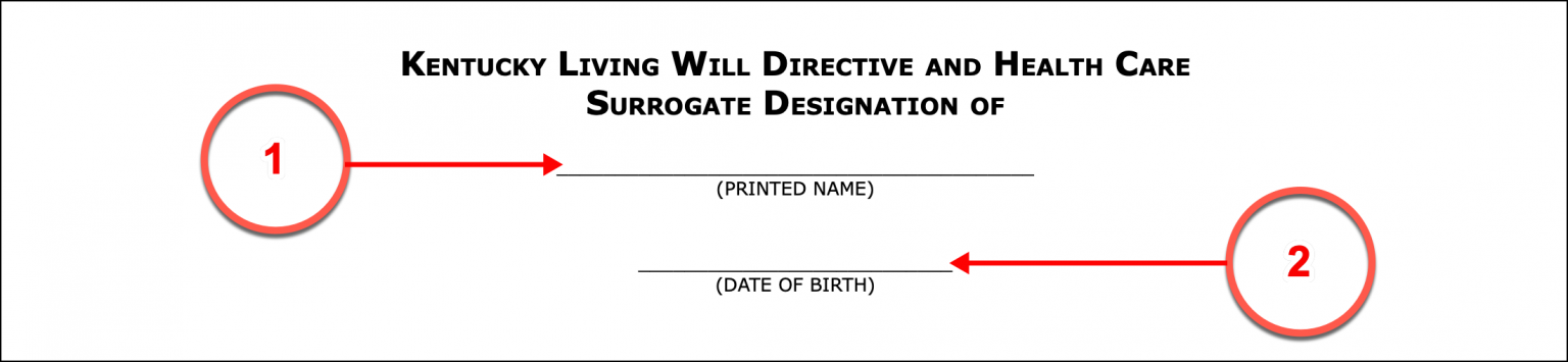 Free Kentucky Advance Directive Form - PDF – eForms