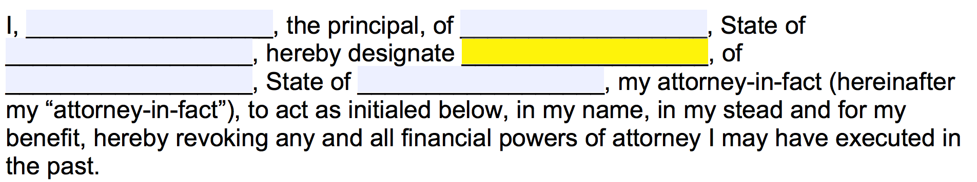 Free Massachusetts Power of Attorney Forms - Word | PDF | eForms – Free ...