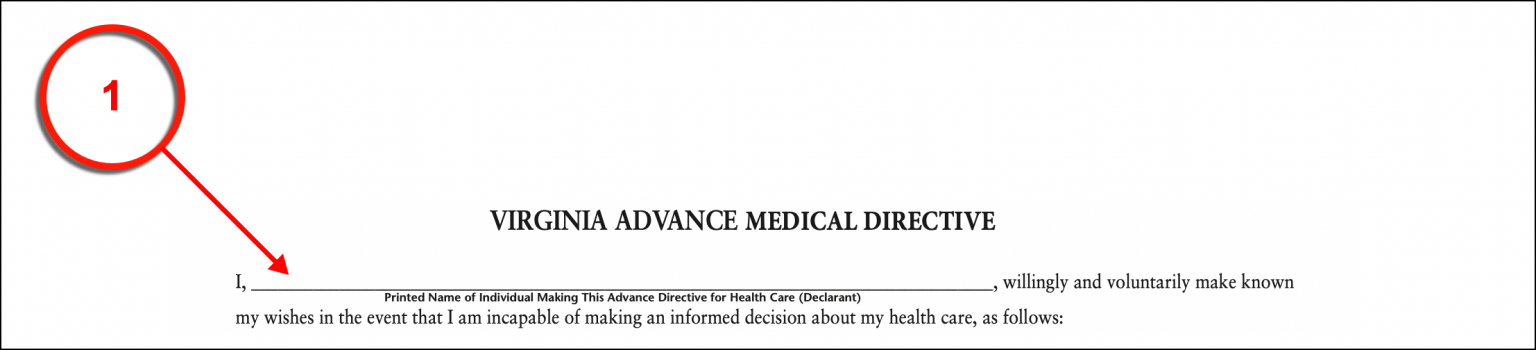 Free Virginia Advance Directive | Medical POA + Living Will - PDF ...