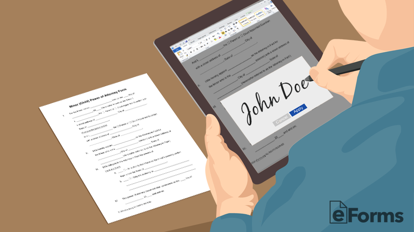 Free Minor (Child) Power of Attorney Form - PDF | Word – eForms