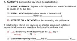 Free Unsecured Promissory Note Template - Word | PDF – eForms