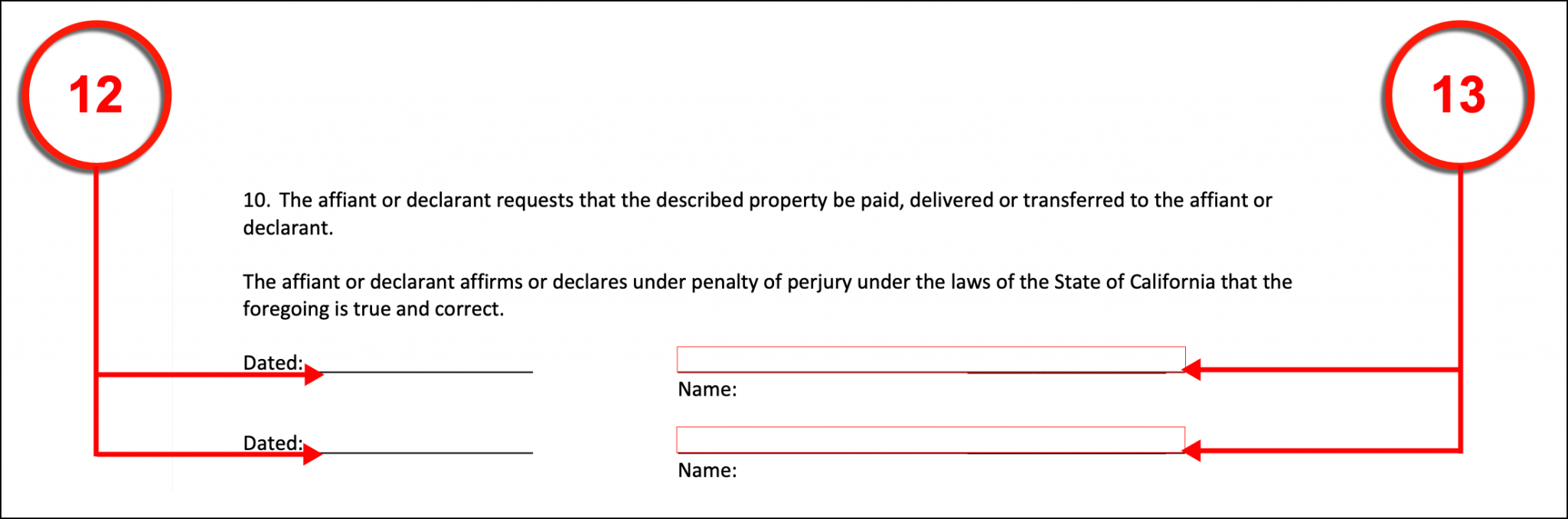 Free California Small Estate Affidavit (Affidavit for Collection of ...