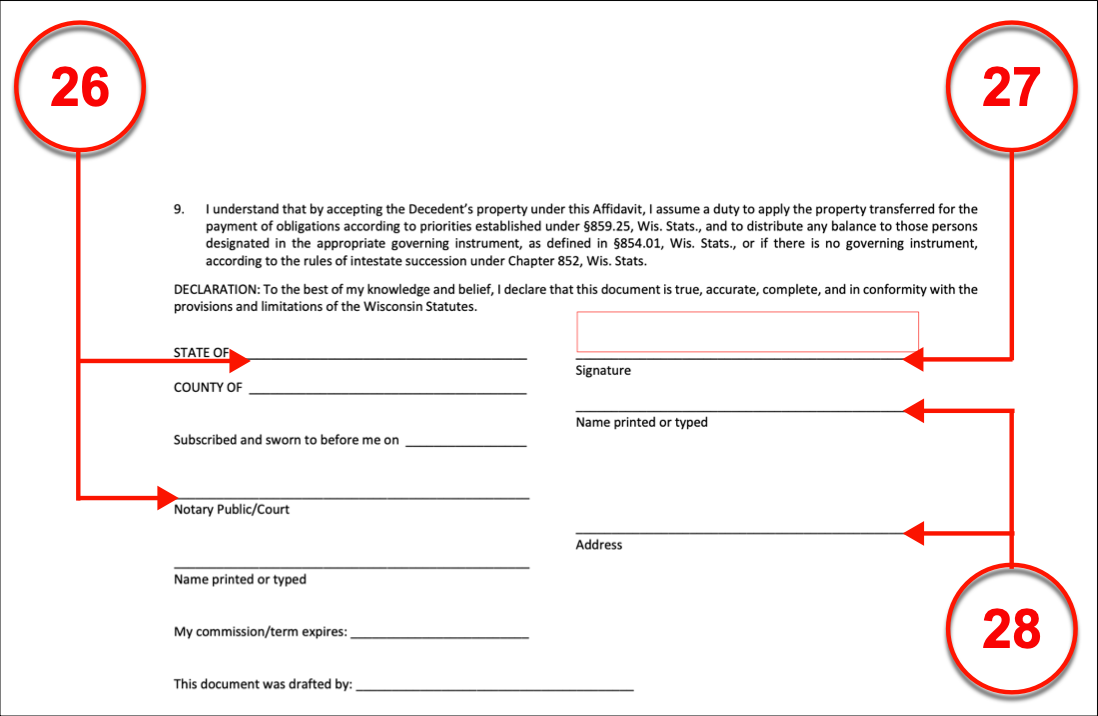 Free Wisconsin Small Estate Affidavit | Form PR-1831 - PDF – eForms