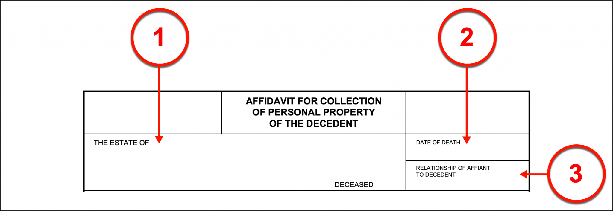 Free Hawaii Small Estate Affidavit | Affidavit for Collection of ...