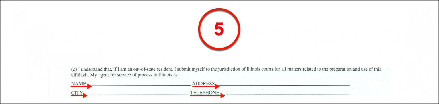 Free Illinois Small Estate Affidavit Form - PDF | Word – eForms