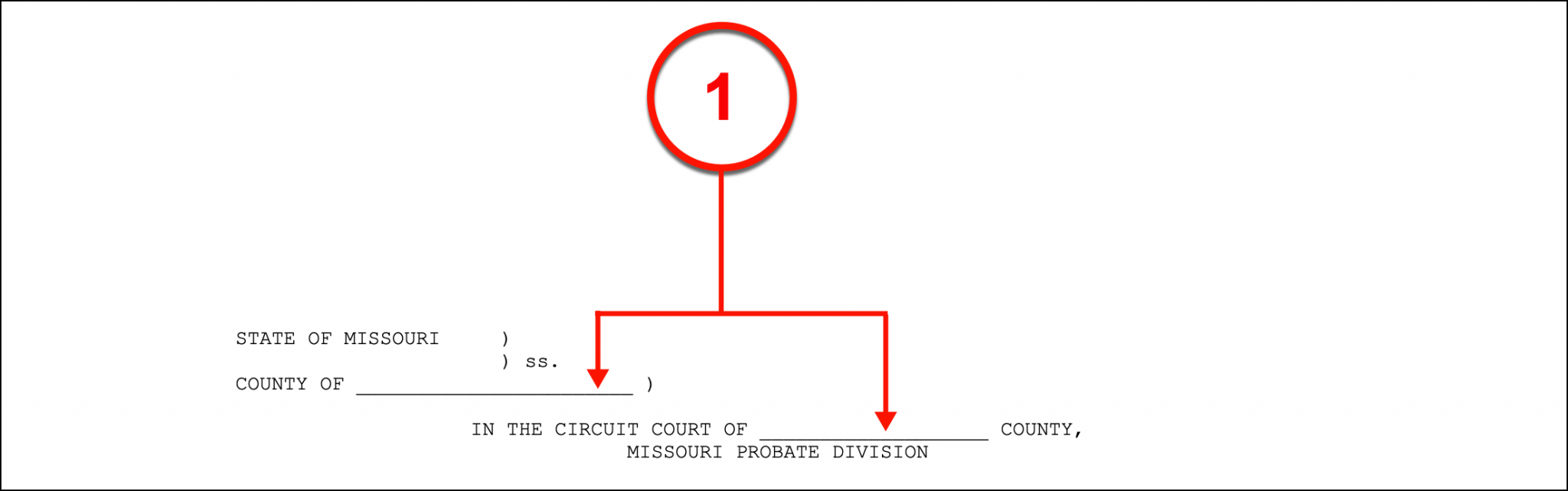 Free Missouri Small Estate Affidavit | Affidavit of Distributees for ...