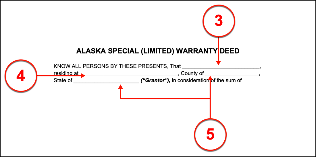 Free Alaska Special Warranty Deed Form - PDF | Word – eForms