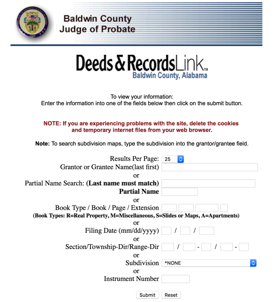Alabama Deed Forms – eForms