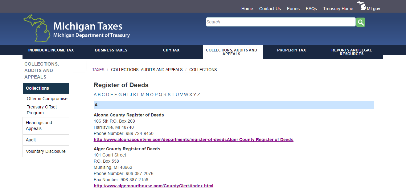 Michigan Deed Forms – eForms