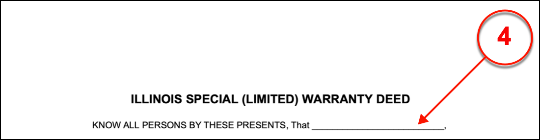 Free Illinois Special Warranty Deed Form - PDF | Word – eForms