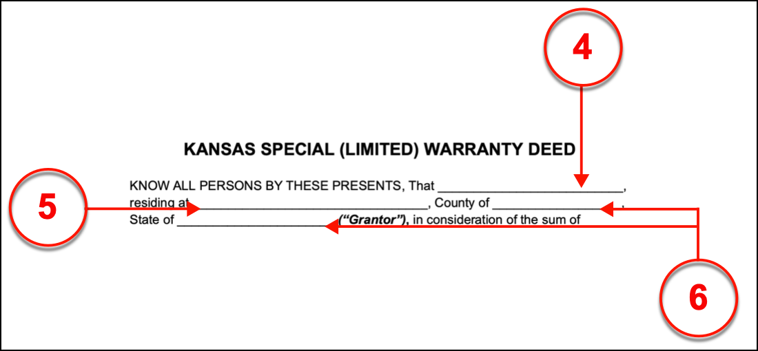 Free Kansas Special Warranty Deed Form - PDF | Word – eForms