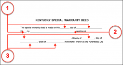 Free Kentucky Special Warranty Deed Form - PDF | Word – eForms