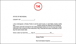 Free Michigan Special Warranty Deed Form - PDF | Word – eForms