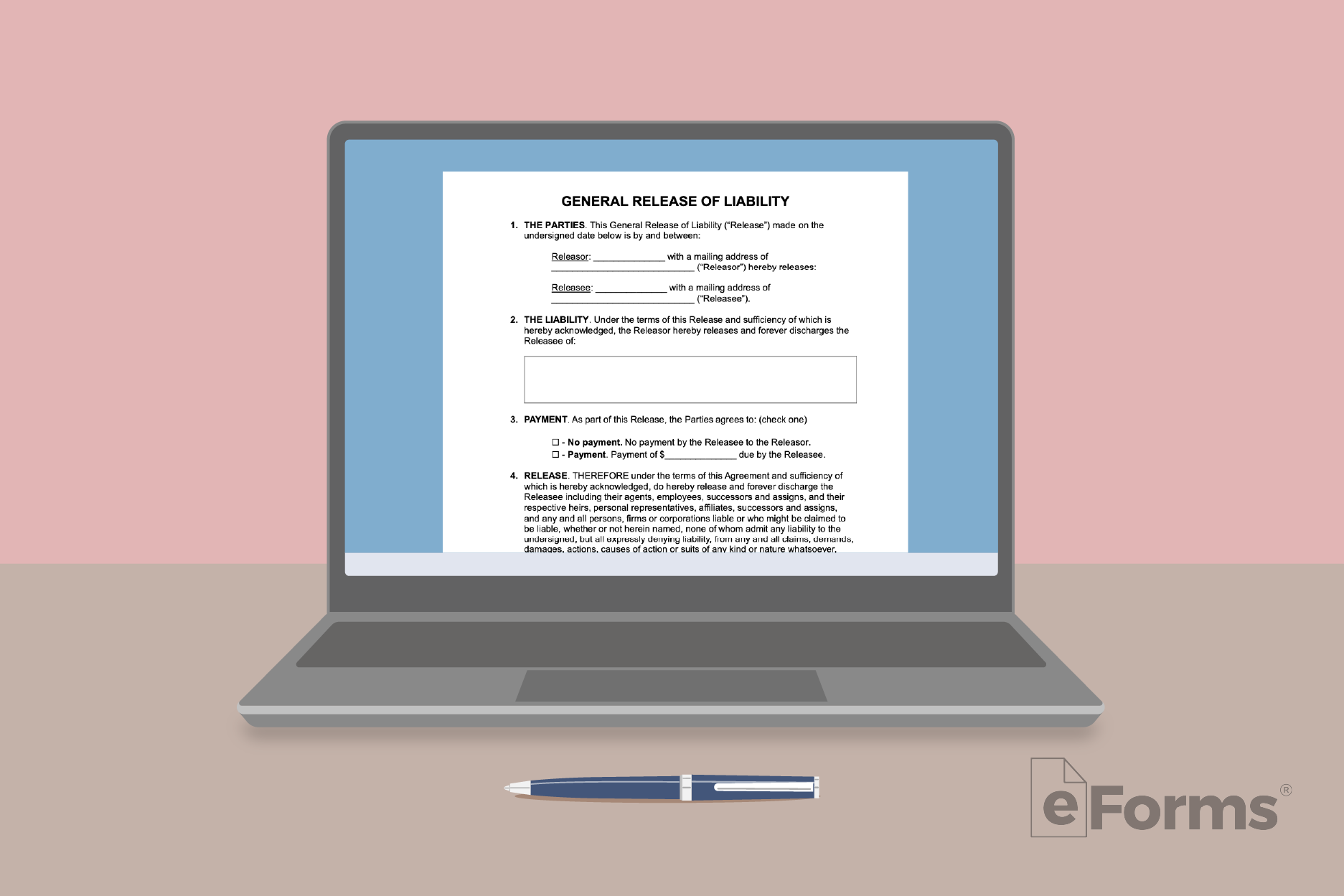 Free Release of Liability (Waiver) Forms (14) - PDF | Word – eForms