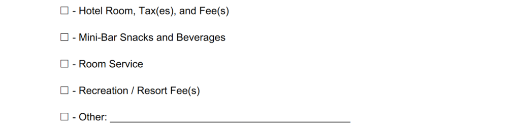 Free Hotel Credit Card Authorization Forms - PDF | Word – eForms