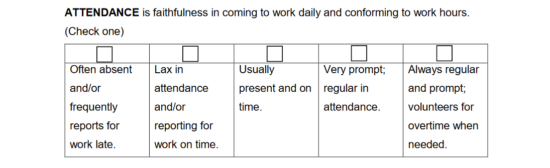 Free Employee Evaluation Form - Word | PDF | eForms – Free Fillable Forms