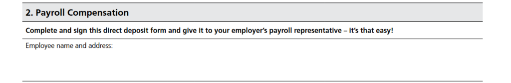 Free TD Bank Direct Deposit Authorization Form - PDF – eForms