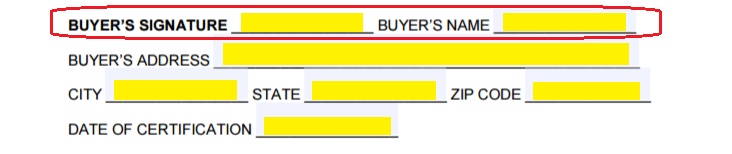 Free Odometer Disclosure Statement Form - All 50 States - PDF | Word ...