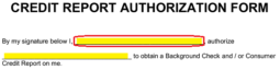 Free Credit Report Authorization (Consent) Form - PDF | Word – eForms