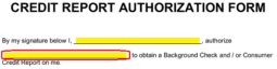 Free Credit Report Authorization (Consent) Form - PDF | Word – eForms