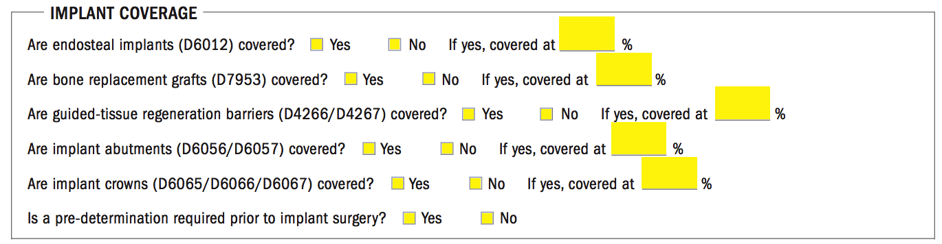Free Dental Insurance Verification Form - PDF – eForms