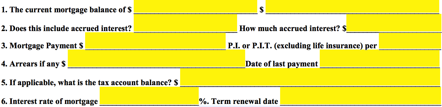 Free Mortgage Verification Form - PDF – eForms