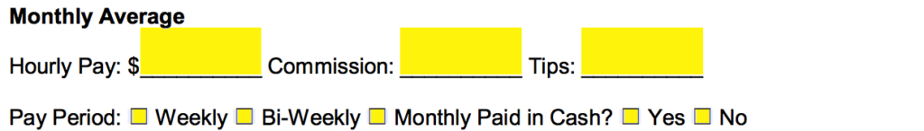 Free Wage Verification Form - PDF | Word – eForms