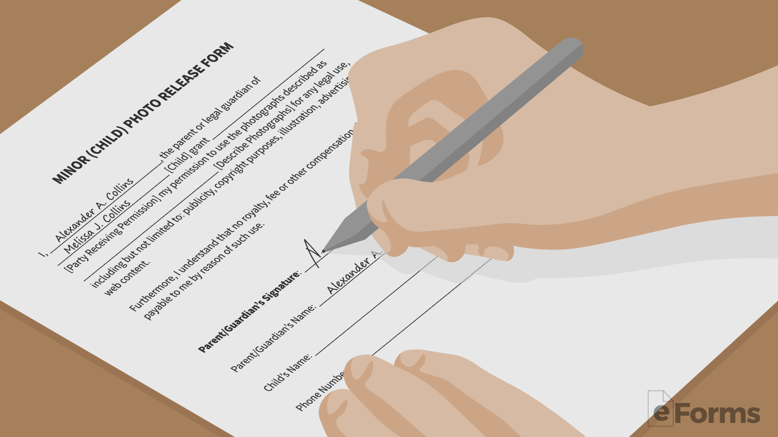 Free Minor (Child) Photo Release Form - PDF | Word – eForms