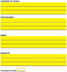 Free Research Informed Consent Form - PDF | Word – eForms