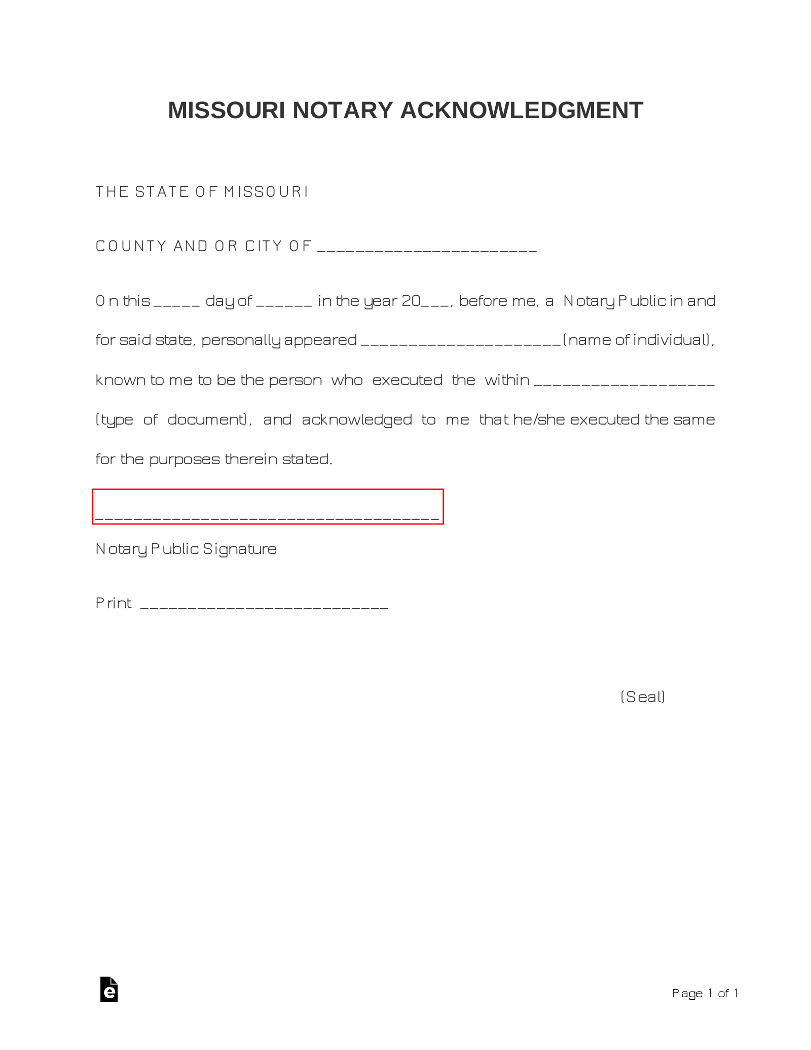 Notary Acknowledgement Example Sratsuccess Notary Acknowledgement Example Sratsuccess