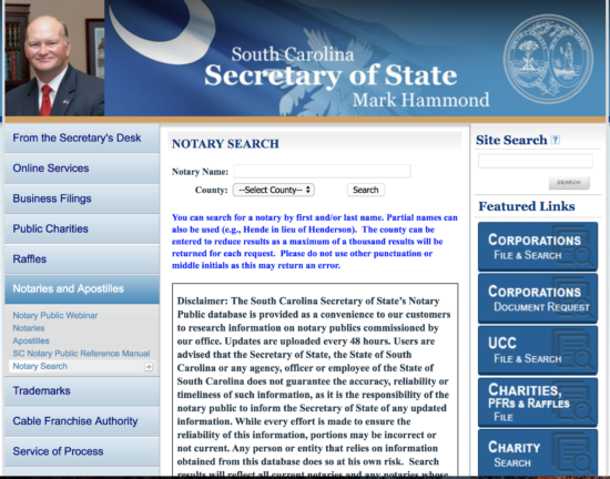 Free South Carolina Notary Acknowledgment Form - PDF | Word – eForms