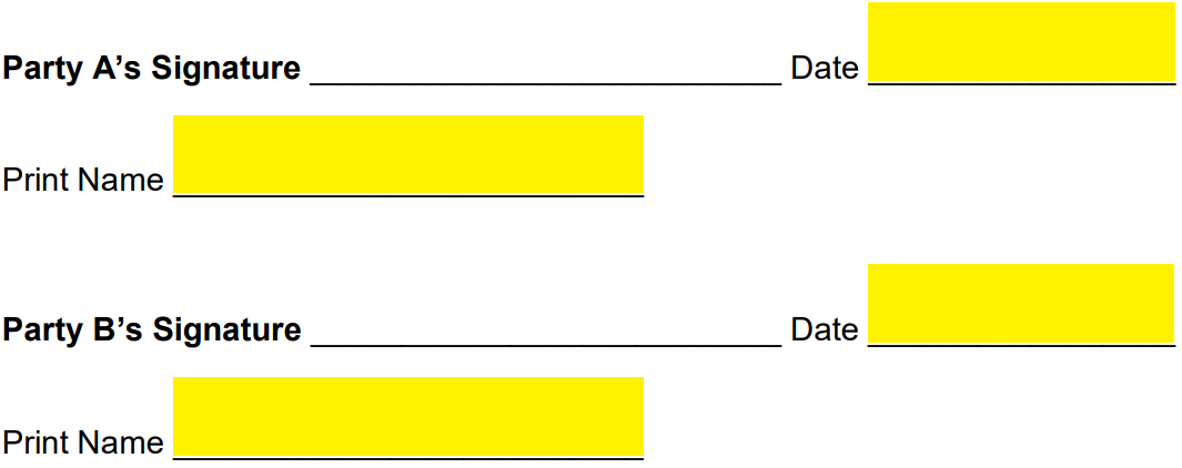 Free Mutual Non-Disclosure Agreement (NDA) Template - PDF | Word – eForms