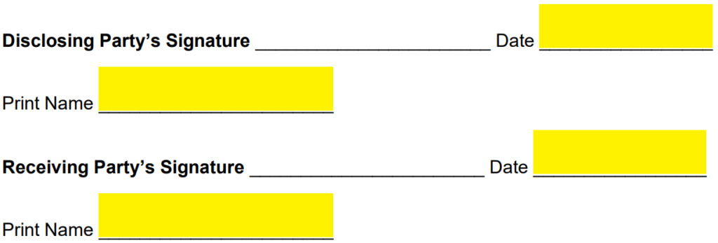 Free Patent / Invention Non-Disclosure Agreement (NDA) Template - PDF ...