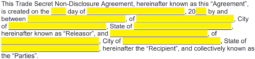 Free Trade Secret Non-Disclosure Agreement (NDA) Template - PDF | Word ...