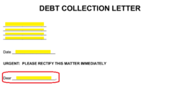 Free Debt Collections Letter Template - Sample - Word | PDF – eForms