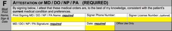 Oregon Do Not Resuscitate (DNR) Order Form - Sample Only – eForms