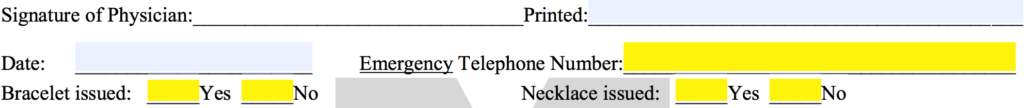 Free Pennsylvania Do Not Resuscitate (DNR) Order Form - Sample Only ...