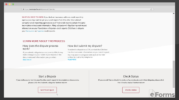 Free Credit Report Dispute Letter Template | Sample - PDF | Word – eForms