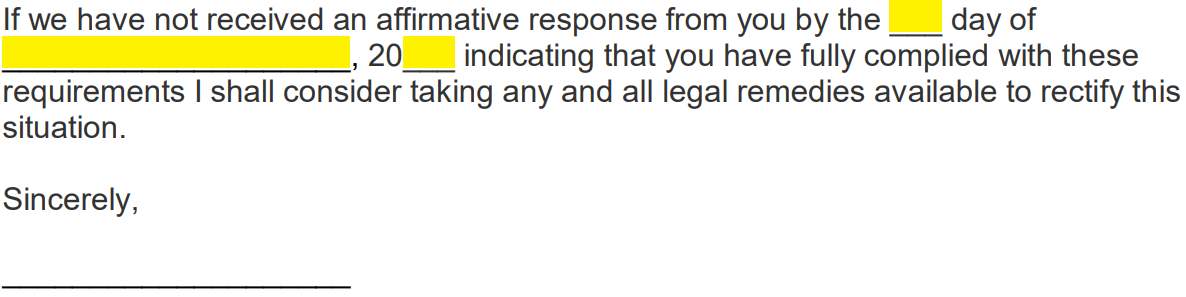 Free Copyright © Infringement Cease and Desist Letter - PDF | Word – eForms