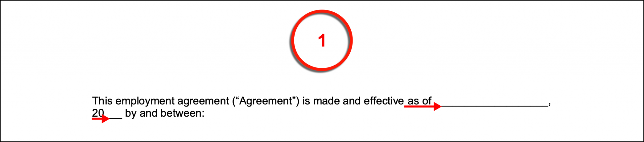 Free Employment Contract Templates - PDF | Word – eForms