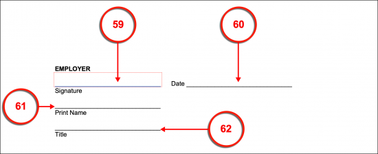 Free Employment Contract Templates - PDF | Word – eForms