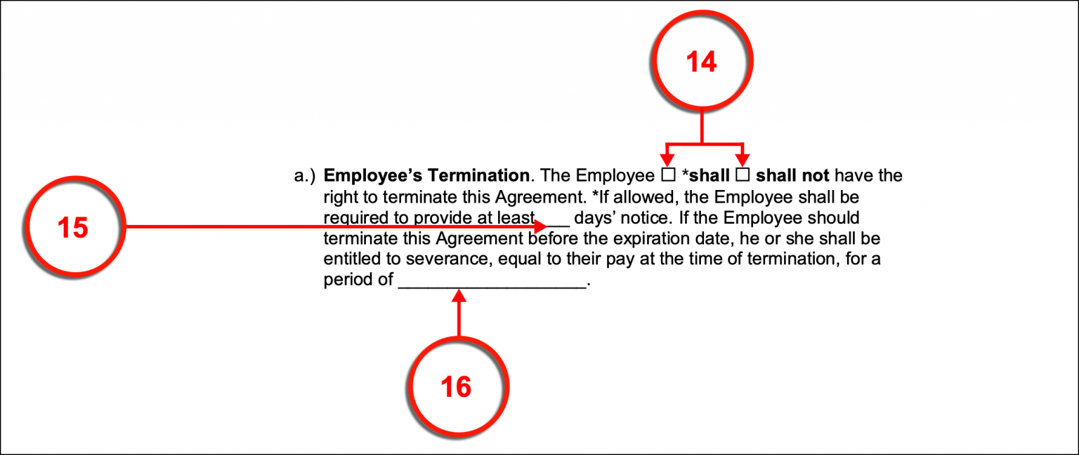 Free Employment Contract Templates - PDF | Word – eForms