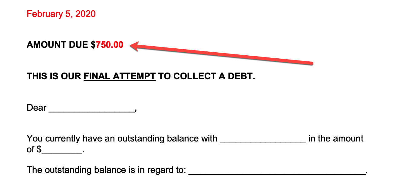 Free Final Demand Letter for Payment - PDF | Word – eForms