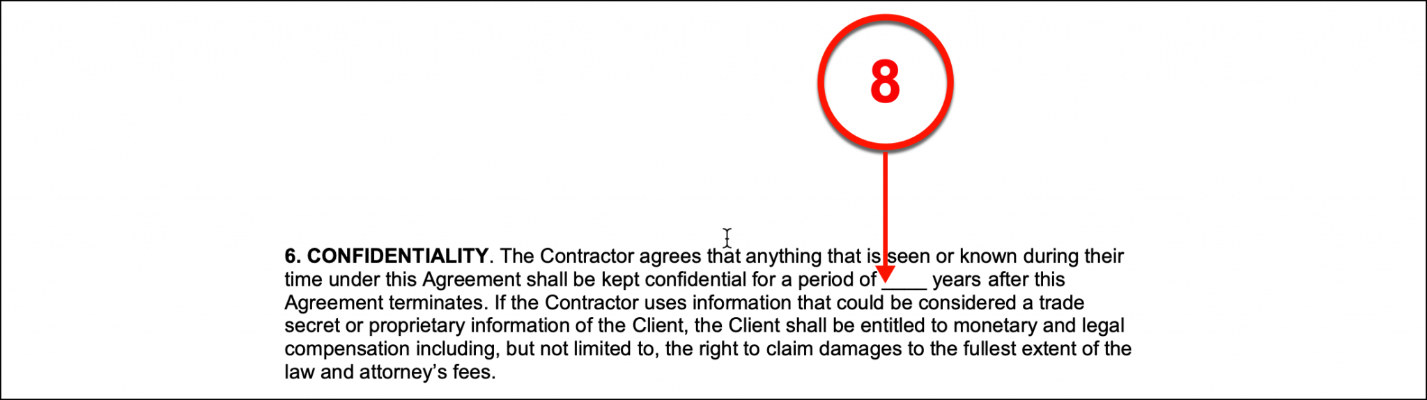Free One (1) Page Independent Contractor Agreement - PDF | Word – eForms