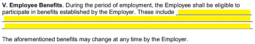Free At-Will Employment Contract Template - PDF | Word – eForms