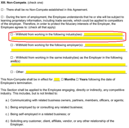 Free At-Will Employment Contract Template - PDF | Word – eForms