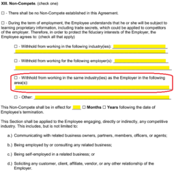 Free At-Will Employment Contract Template - PDF | Word – eForms